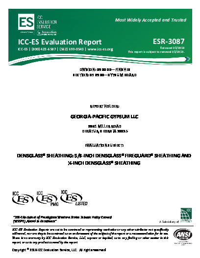 FL2524 - Georgia Pacific-Gypsum