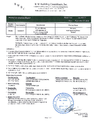 FL9267.1-R7 - Radius and Rectangular Vent Wood Casement Window - Single
