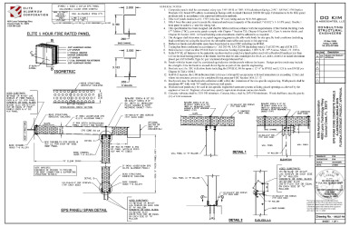 FL12225.1-R4 - Aluminum skin, EPS Core, composite panel system
