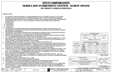 FL13599 - EFCO Corporation
