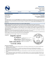 FL14318.1-R18 - Thermoplastic (PVC and KEE/PVC) single ply roof membranes