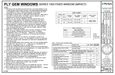 FL16104 - Ply Gem Windows