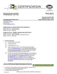 FL16410.1-R2 - STYROFOAM SIS andSTYROFOAM SIS Plus