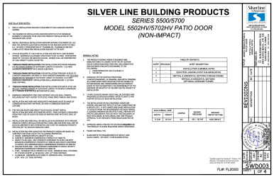 FL20101 - Silver Line Building Products Corp.