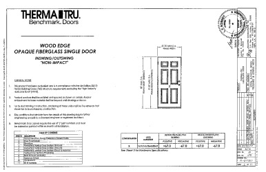 FL21135 - Therma-Tru Corporation