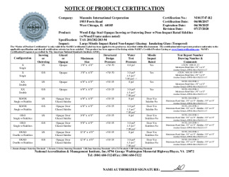FL22513.6-R3 - 6'-8" Opaque I/S or O/S Single Door