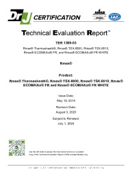 DRJ-1309-03 - Rmax® Thermasheath®, Rmax® TSX-8500, Rmax® TSX-8510,