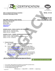 DRJ-1311-02 - Atlas Laminated Continuous Insulation – Structural