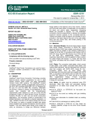 CA-25393 - SidePlate(R) Steel Frame Connection Technology for Special