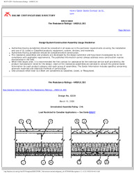 CA-25674 - LEVELROCK Brand CSD or LEVELROACK CSD RH Fire Resistive