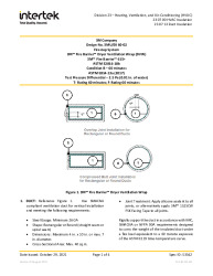ITK-53342 - 3M Fire Barrier™ Dryer Ventilation Wrap (DVW)