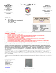 CA-500517 - Track Light Current Limiting Panel