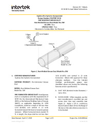 ITK-28586 - Captive-Aire Systems (CAS) Non-Welded Grease Duct, Model No.
