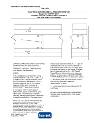 ITK-26028 - CEMCO ViperStud(TM) and ViperTrack(TM) Non Load Bearing