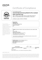 ITK-25491 - Total Door 20-180 Min Steel-Faced Stiffened Core Door Model