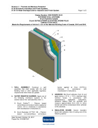 ITK-47971 - Dryvit Systems Inc. - Category 1 OUTSULATION EIFS Wall