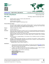 ESL-1632 - INNOVATION MgO Wall Panels