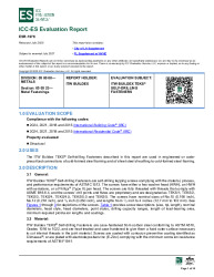 ESR-1976 - ITW Buildex Teks® Self-drilling Fasteners