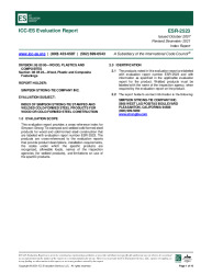 ESR-2523 - Index of Simpson Strong-Tie Stamped and Welded Cold-formed