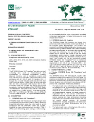 ESR-3367 - DYWIDAG Grade 100 Threadbars® and Couplers