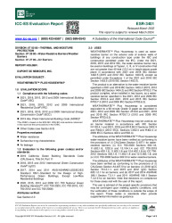 ESR-3401 - WEATHERMATE™ PLUS HOUSEWRAP