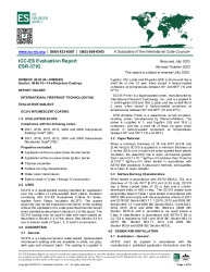 ESR-3702 - DC315 Intumescent Coating