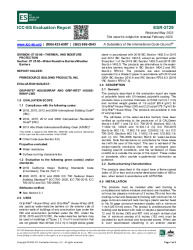 ESR-3729 - Grip-Rite Housewrap and Grip-Rite House-Wrap-LWE