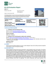 ESR-4717 - Interport Structural Building Materials