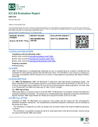 ESR-5344 - DMX Tile Membrane