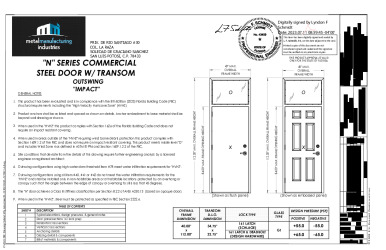 FL12169.1-R4 - Nominal 3'0 x 7'0 - 18 ga. Flush or Embossed Panel