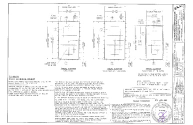 FL21461.1-R6 - Large missile impact resistant aluminum fixed window.