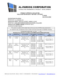 FL22973.2-R2 - Small missile impact resistant aluminum sliding glass door.