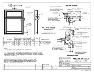 FL38157.2-R1 - Non-impact 6121 All-Wood DH Transom 72"x36" (PG30)