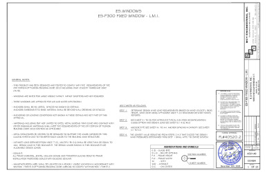 FL40520.2-R4 - ES-P300 FIXED WINDOW large missile impact