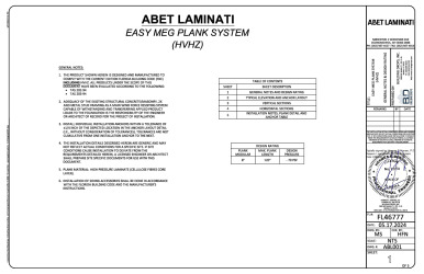 FL46777.1-R0 - EASY MEG Plank System (HVHZ)