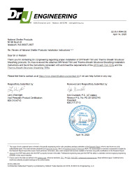 FL47188.1-R0 - DRYline TSX is a proprietary wall sheathing; K-Board is