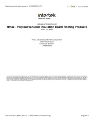 ITK-28691 - Rmax - Polyisocyanurate Insulation Board Roofing Products