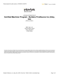 ITK-38741 - Certified Machiner Program - BFS Operations LLC (Ailey, GA)