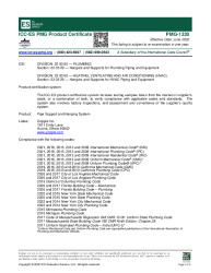 PMG-1320 - Pipe Support and Hanging System