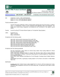 PMG-1491 - CuraFlo CuraPoxy® FS Interior Barrier System for Fire