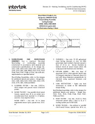ITK-42188 - Royal Metal Products - CRDD, CRDS, and CRDR Ceiling