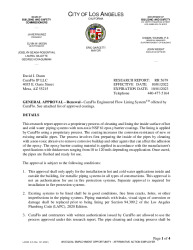 RR-5679 - CuraFlo Engineered Flow Lining System