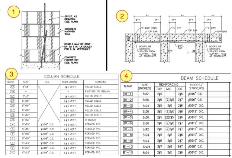 Episode 3 - Tie Beam Tie Column - Engineering Plans