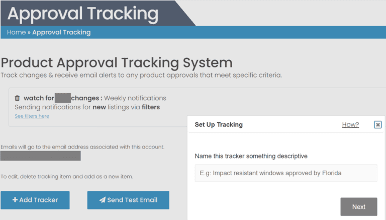 Product Approval Tracking Help Page - Engineering Plans
